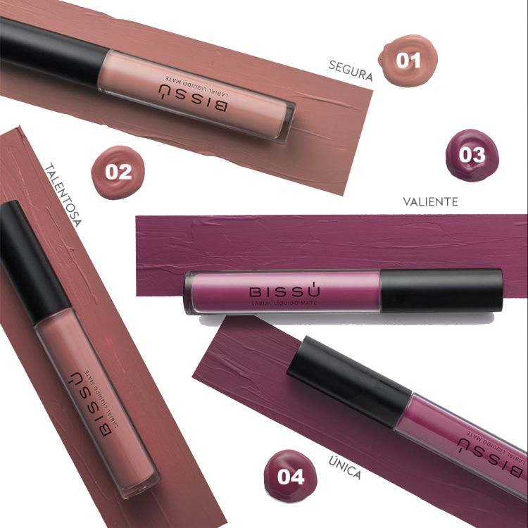 LABIAL LIQUIDO BISSU MATE