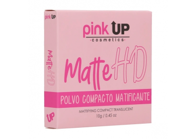POLVO COMPACTO MATIFICADOR PINK UP